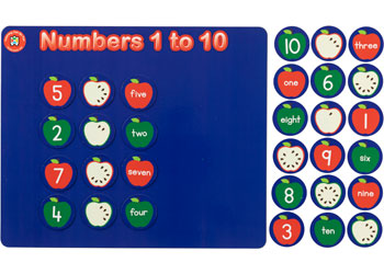 Magnetic Learning Board Numbers - South Coast Sensory Store